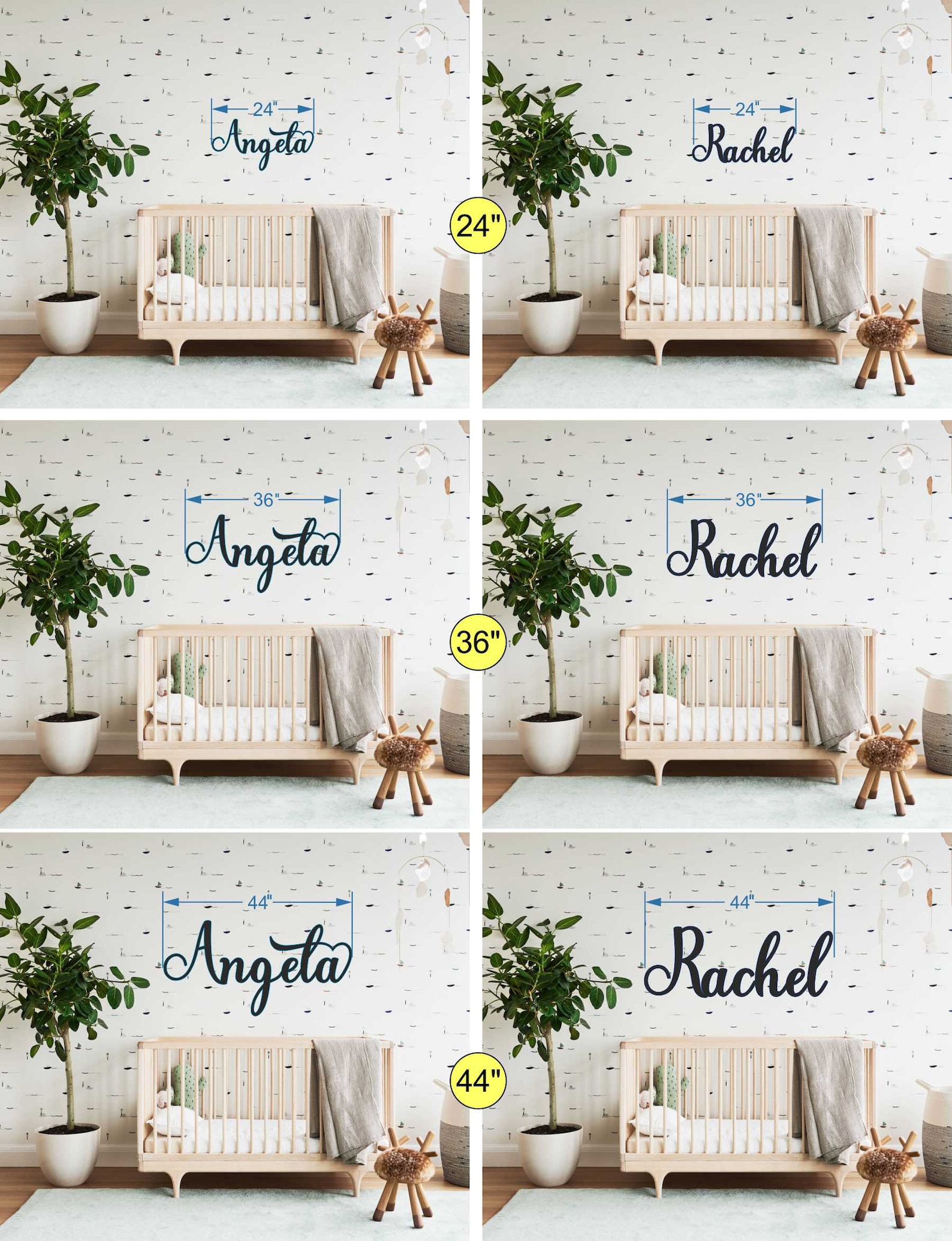 Rose Gold Backdrop Name Sign Large Personalized Name Sign - Etsy