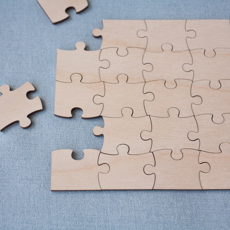 Impossible Clear puzzle jigsaw Gold acrylic puzzle Puzzle Gag | Etsy