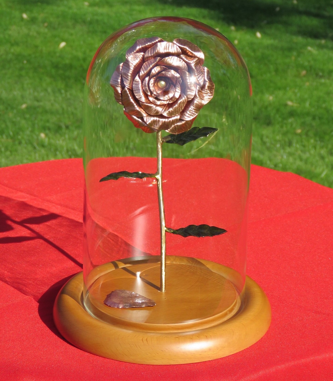 Belle Enchanted Rose - Etsy