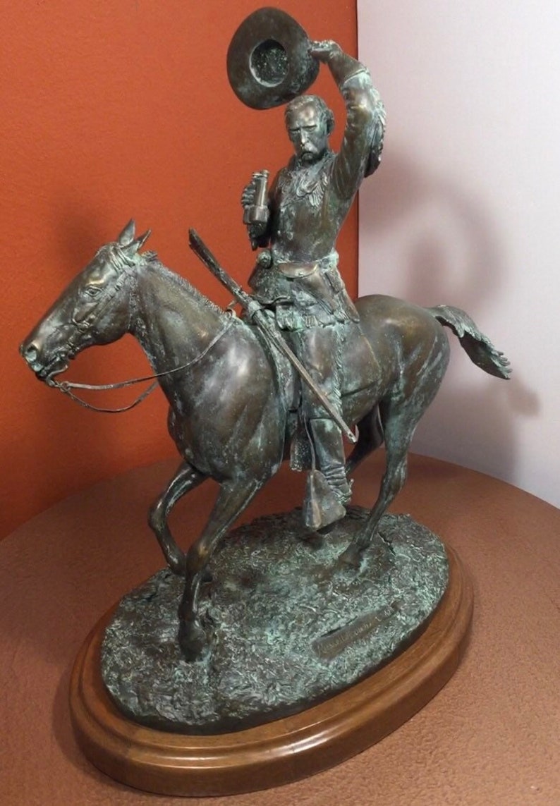 General George Armstrong Custer Magnificent Bronze Statue - Etsy