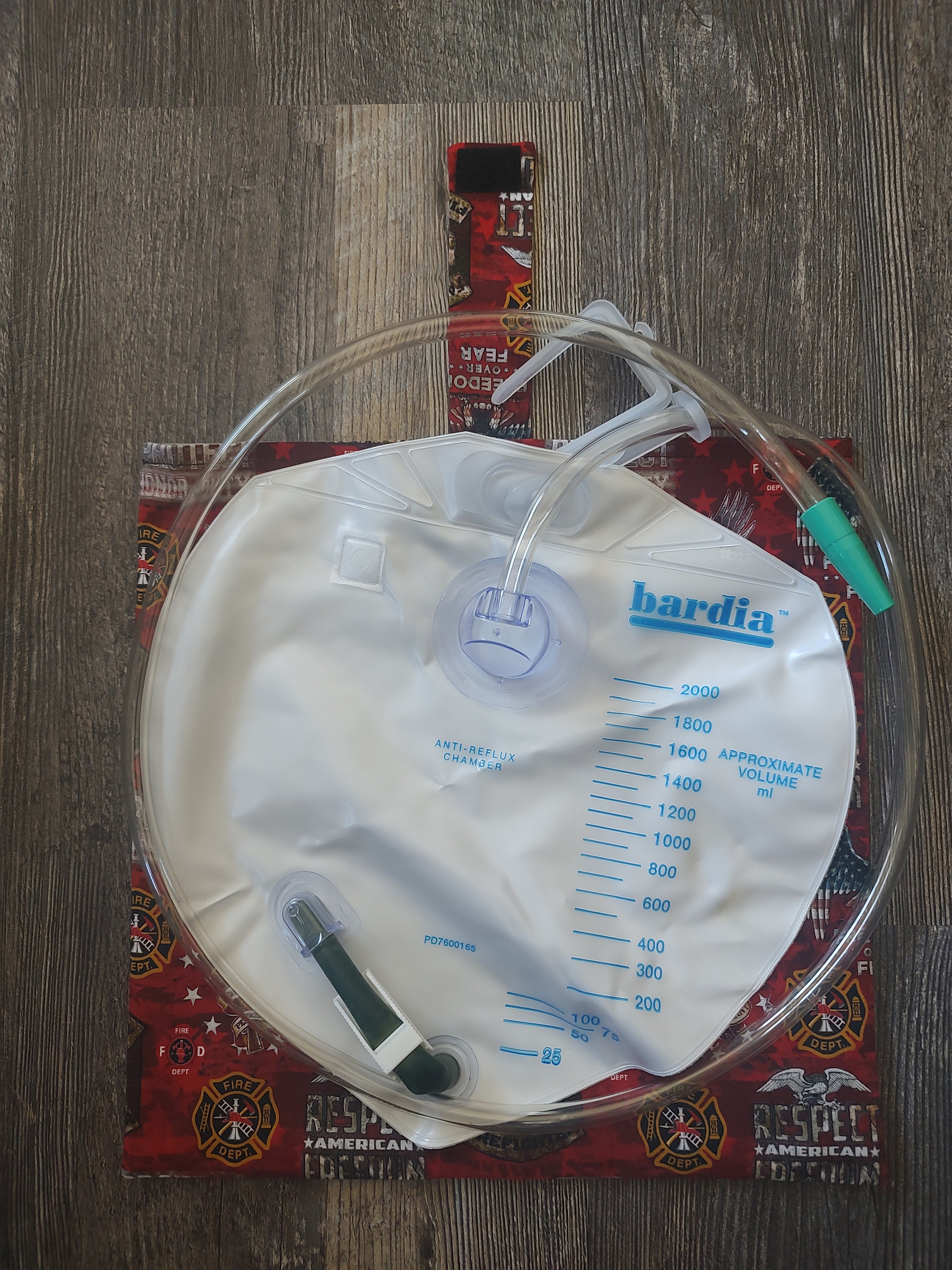 Lined Fire Fighter Catheter Bag Cover, 2000ml Foley Cover, Urine Bag ...