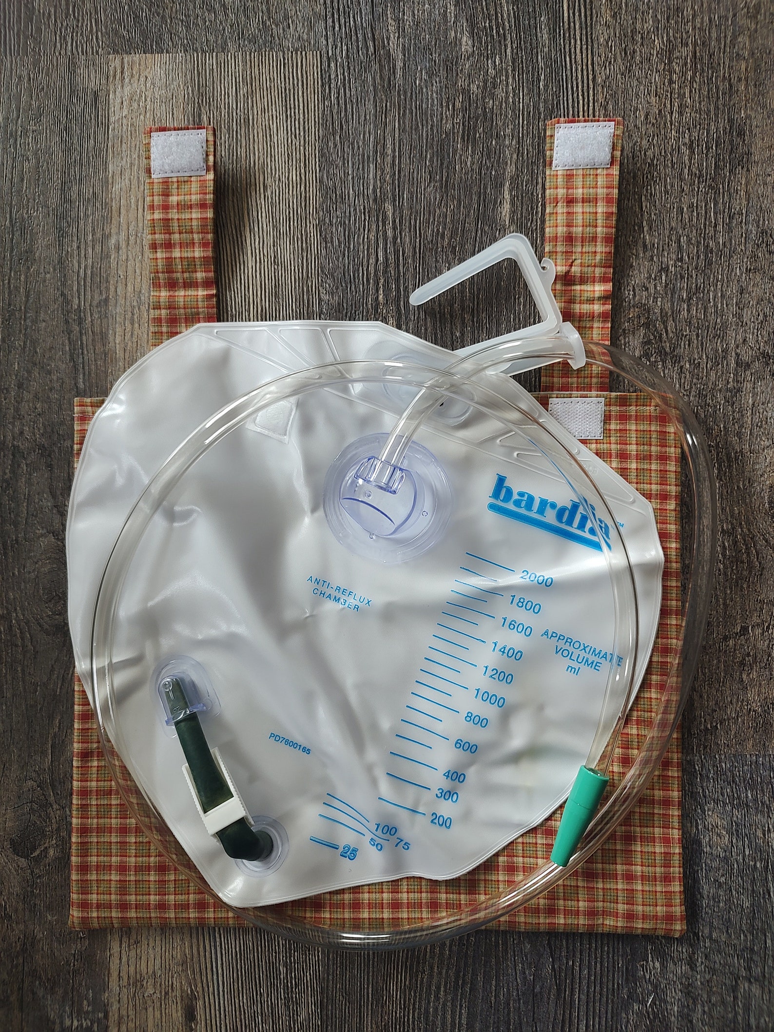 Lined Water Repellent Catheter Bag Cover for Walker, Catheter Cover ...