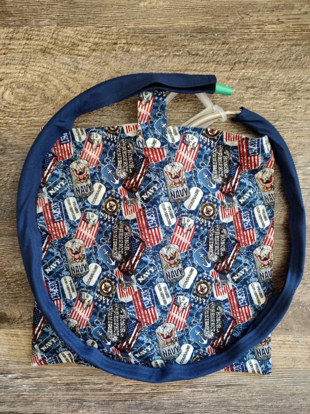 Lined Navy Catheter Bag Cover, 2000ml Foley Cover, Urine Bag Cover ...