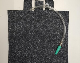 Lined Catheter Bag & Tube Cover, 2000 Ml Foley Cover, Catheter Cover ...