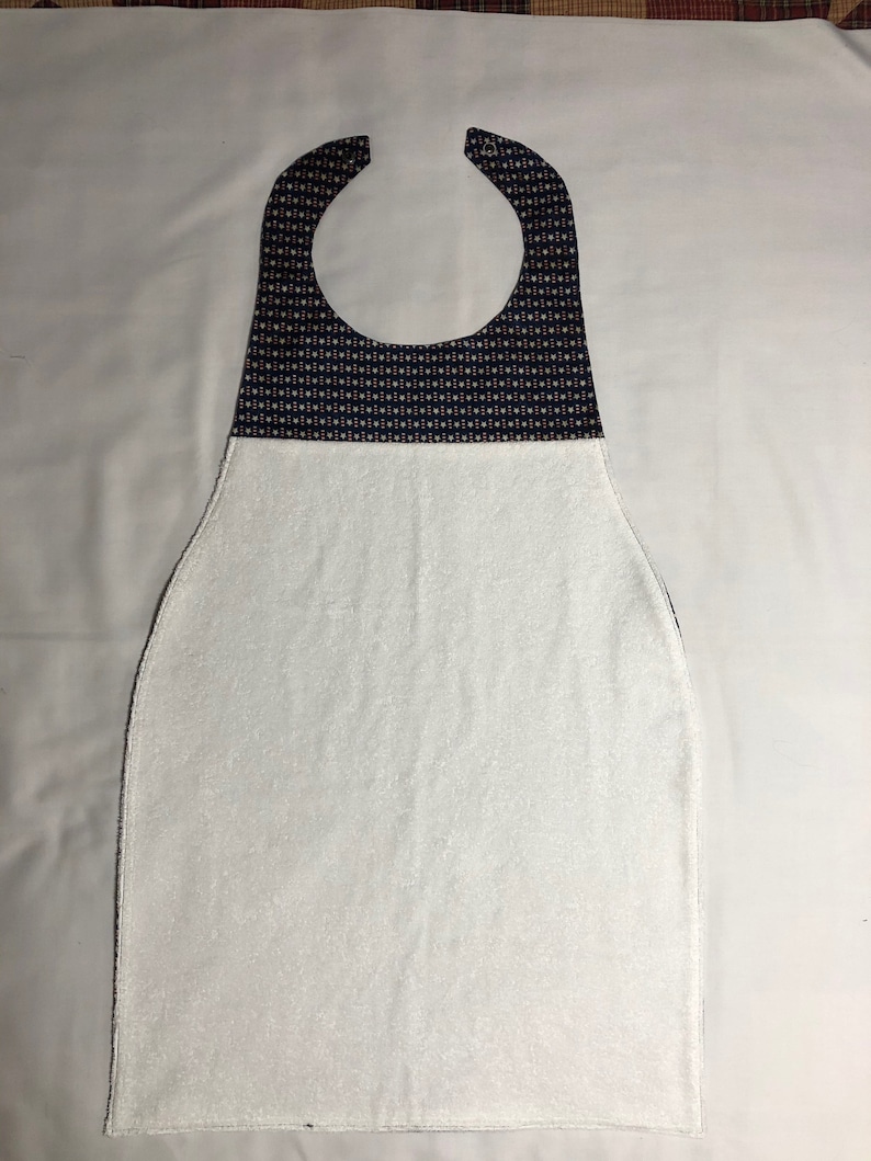 Clothing Protector, Adult Bib, Adult Terry Cloth Bib, Dining Bib ...