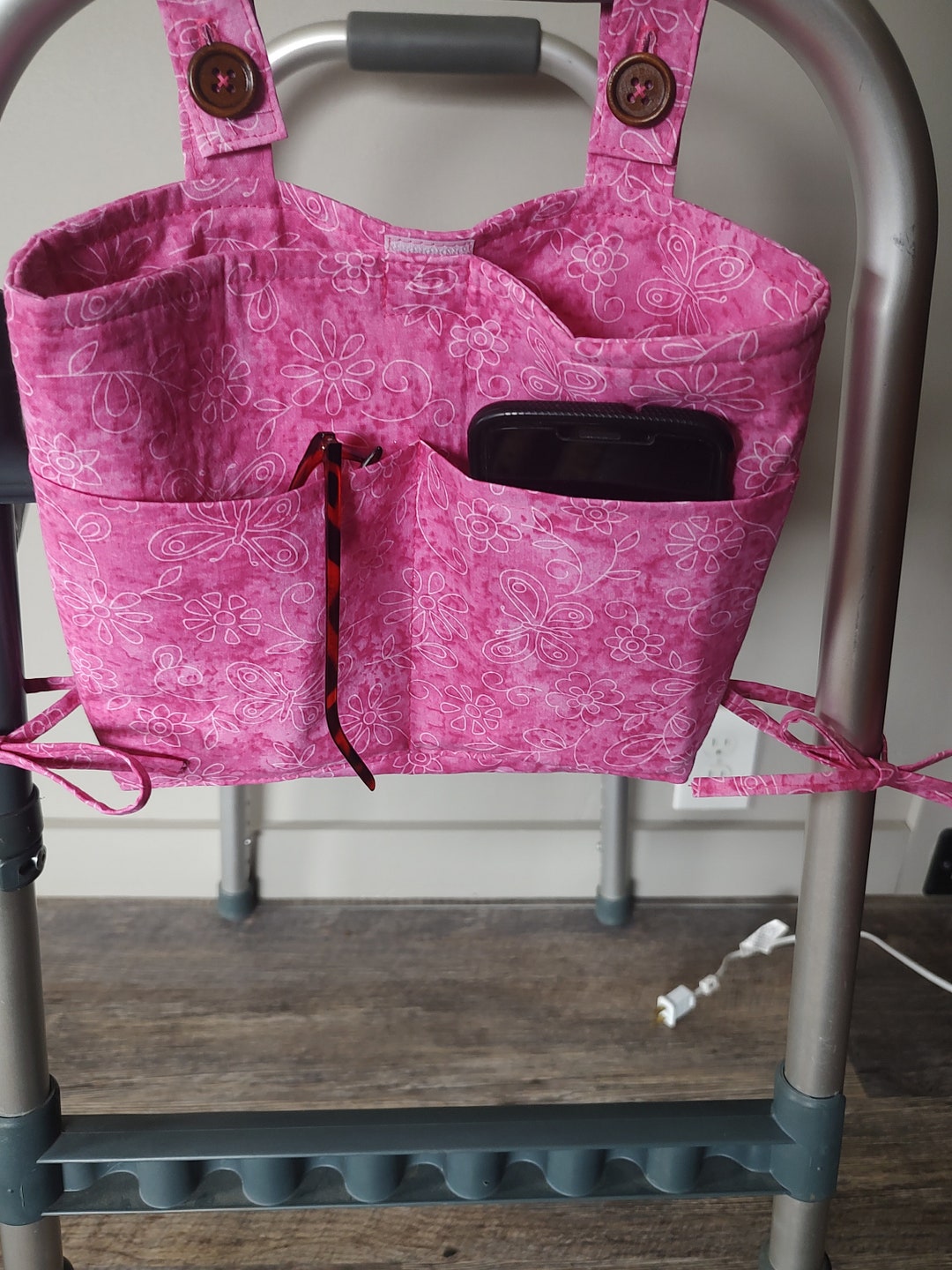 Walker Bag Walker Accessories Walker Caddy Walker Tote Etsy