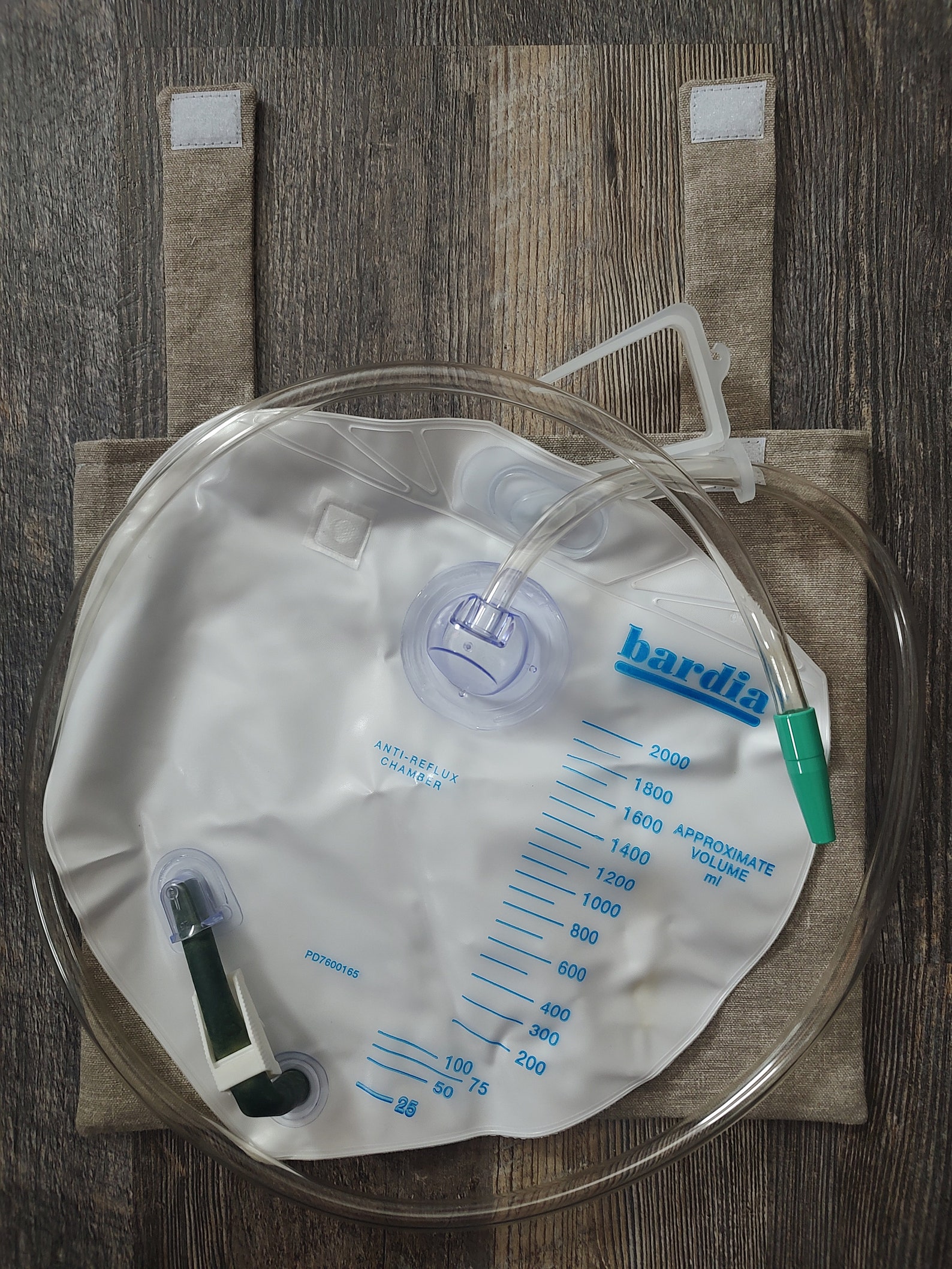 Lined Water Repellent Catheter Bag Cover for Walker, Catheter Cover ...