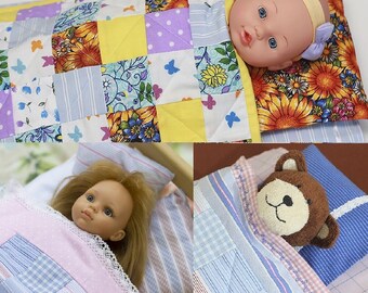 Patchwork Doll Blanket - Etsy