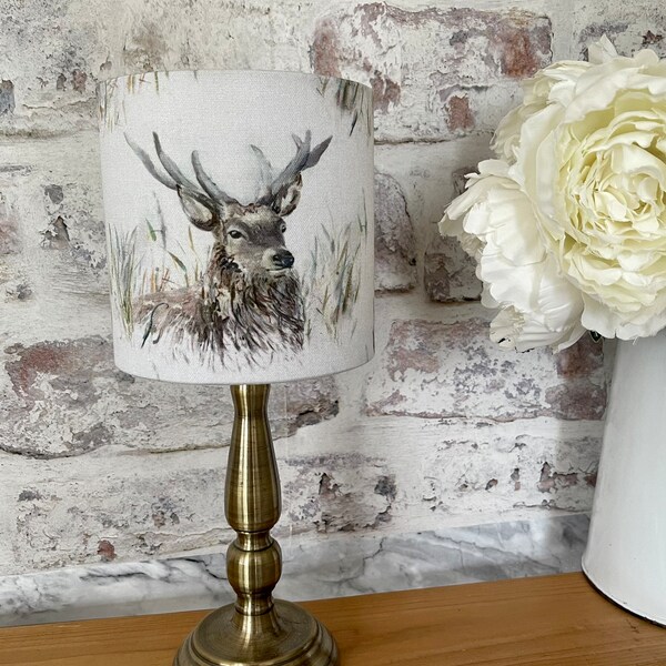 Stag Lamp - Etsy UK
