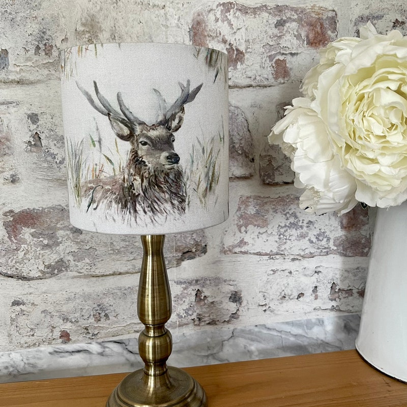 Stag Lamp - Etsy UK
