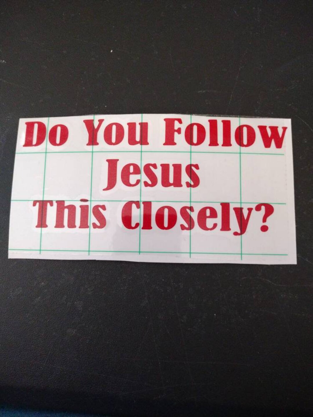 Do You Follow Jesus This Closely? Decal - Etsy