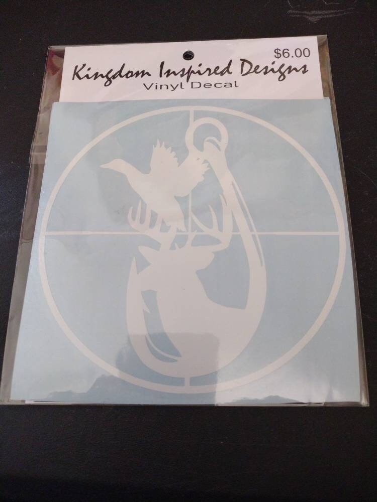 Hunting Cross Hairs Decal - Etsy