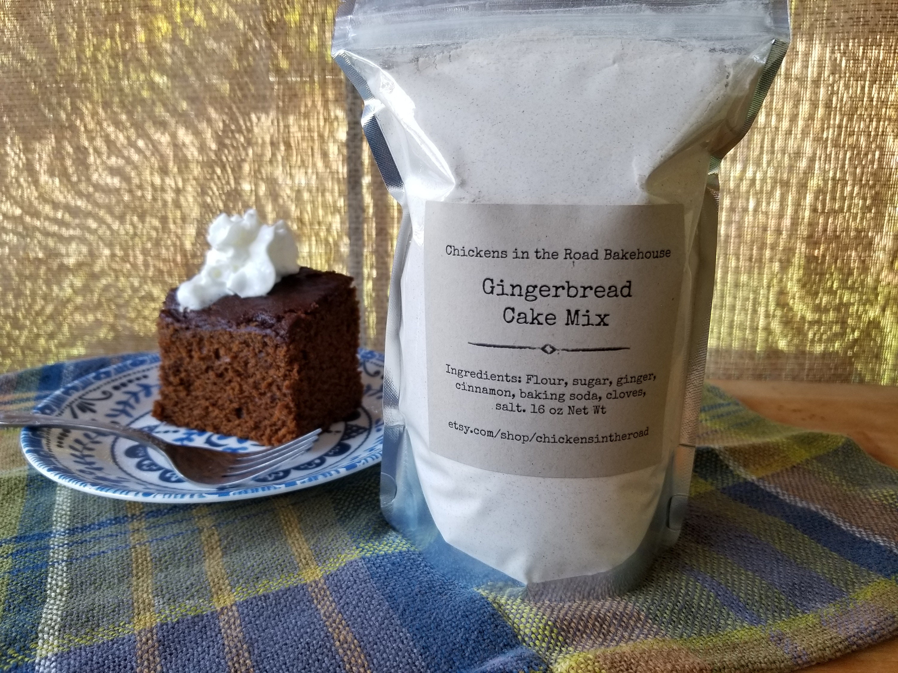Gingerbread Cake Mix Hand-crafted Mixes Cake Mix - Etsy