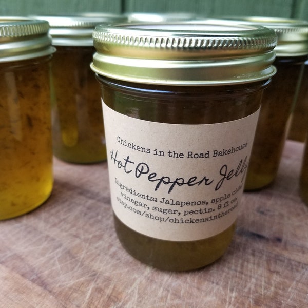 Jalapeno Jelly Labels - Etsy