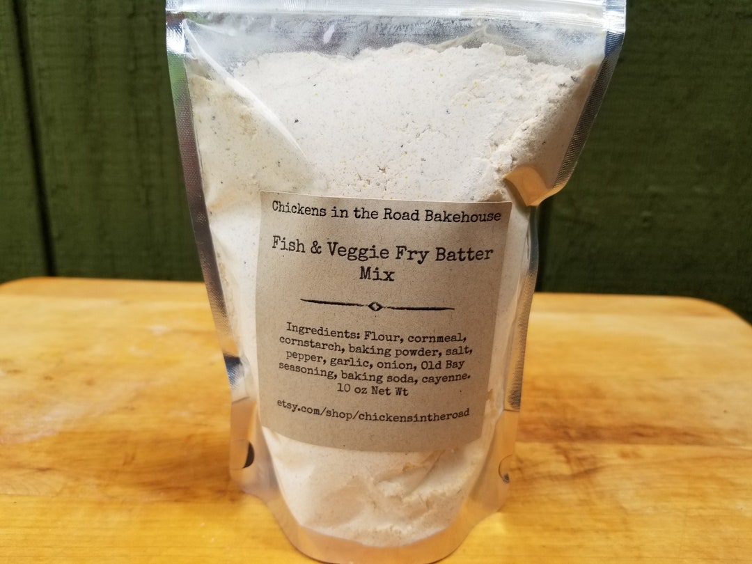 Hand-crafted Fish & Veggie Fry Batter Mix: Beer Batter Seasoning - Etsy