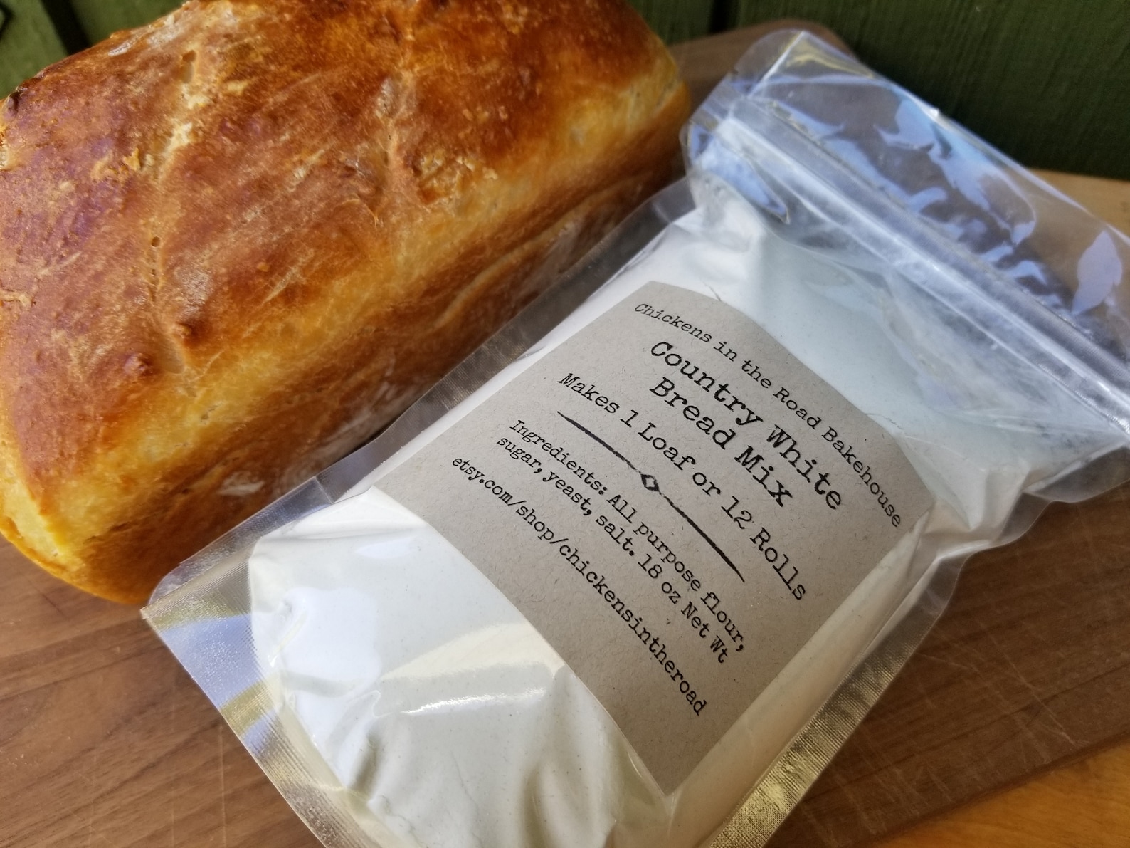 White Bread Mix Rolls Mix Hand-crafted Mix Yeast Bread Mix | Etsy