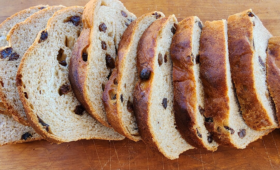 Artisan Whole Wheat Raisin Bread Loaf - Etsy