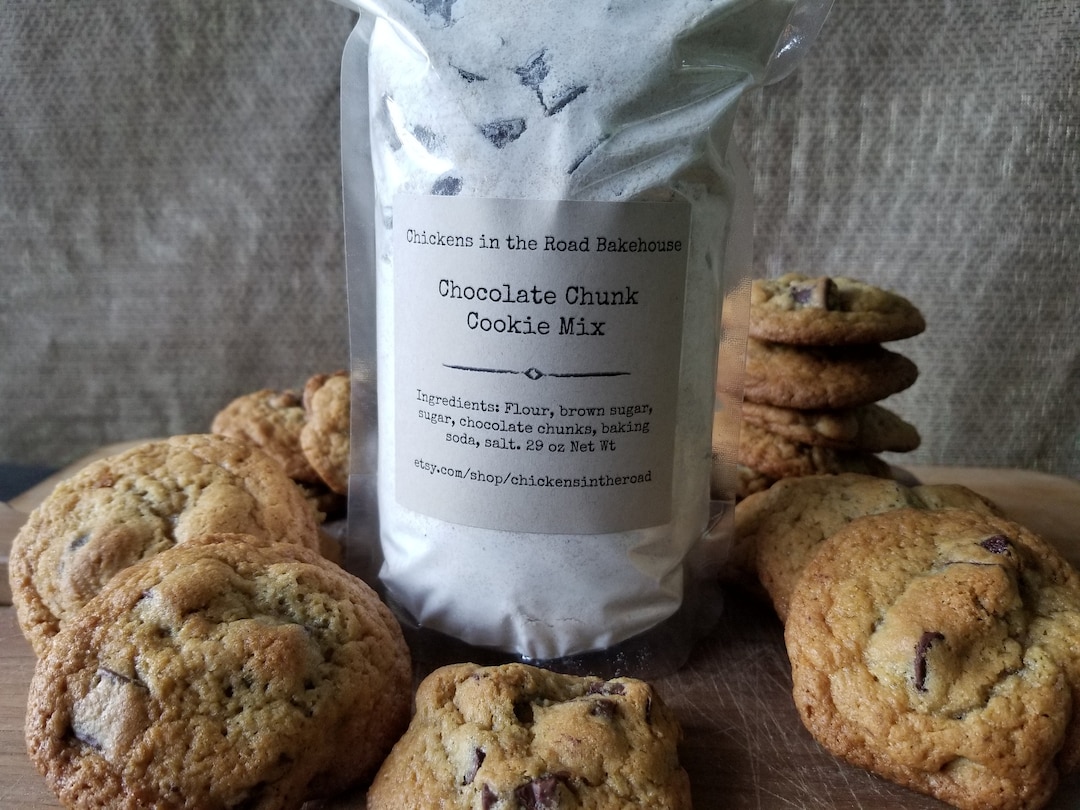Chocolate Chunk Cookie Mix: Hand-crafted Baking Mix (29 Ounces) - Etsy