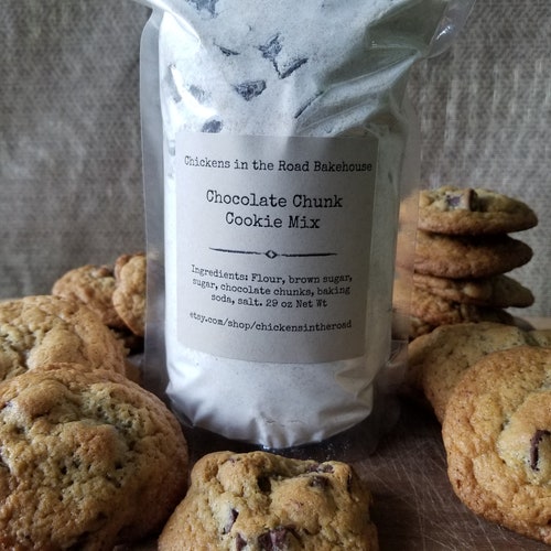 Chocolate Chunk Cookie Mix Hand-crafted Mixes Cookie Mix | Etsy