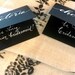 CUSTOM CALLIGRAPHY Note Cards / Personalized/message - Etsy
