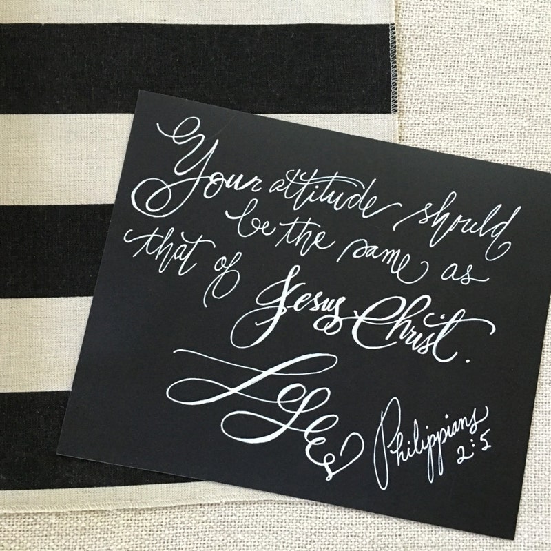 Scripture Chalk Art - Etsy