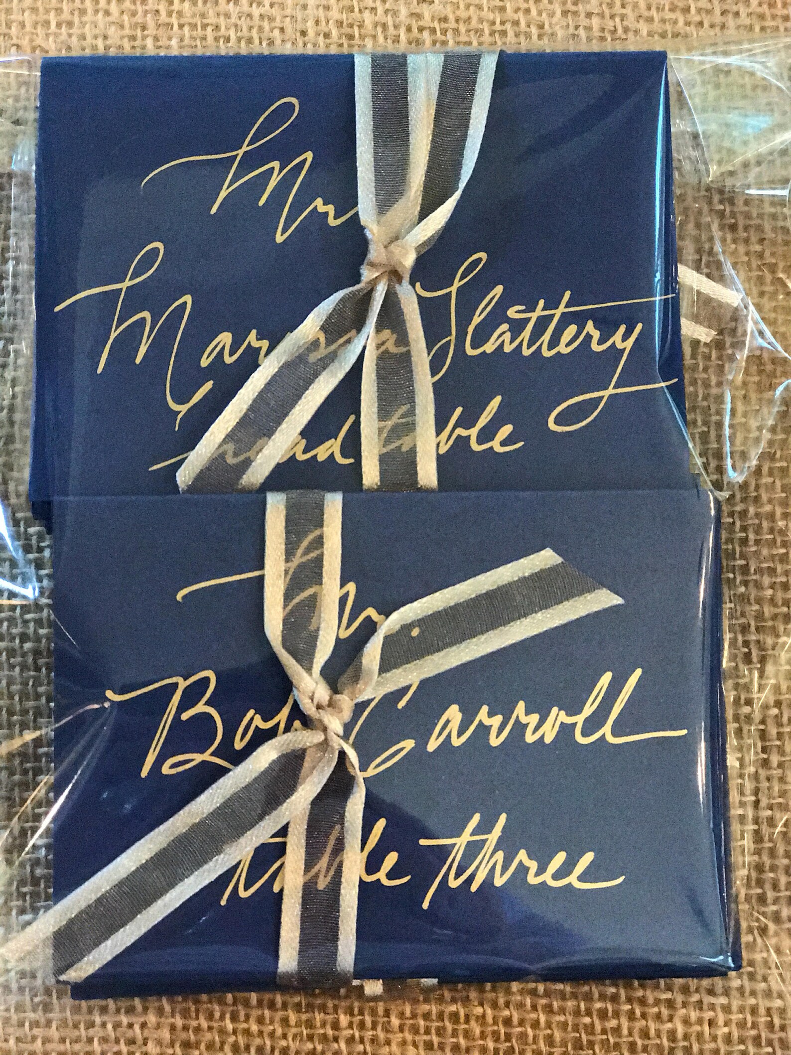 Wedding Place Cards/personalized Handwritten Place Cards/table - Etsy