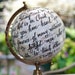 Scripture Globe / Custom Calligraphy Guestbook Globe / Full Scripture ...