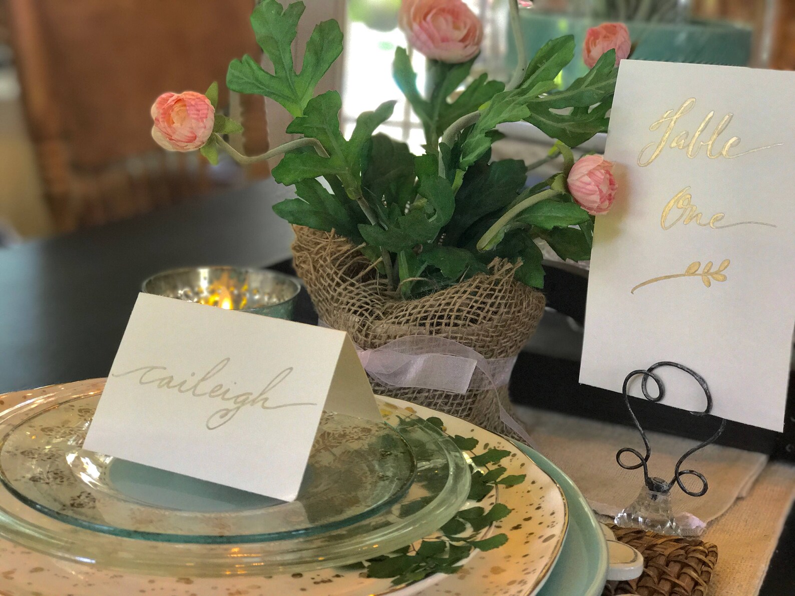 Wedding Place Cards/personalized Handwritten Place Cards/table - Etsy