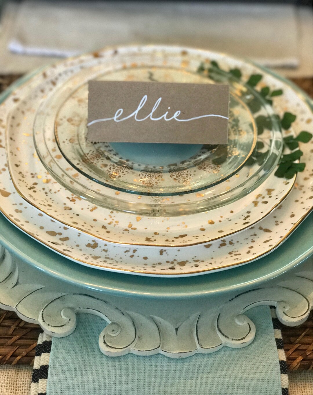 Wedding Calligraphy Placecards - Etsy