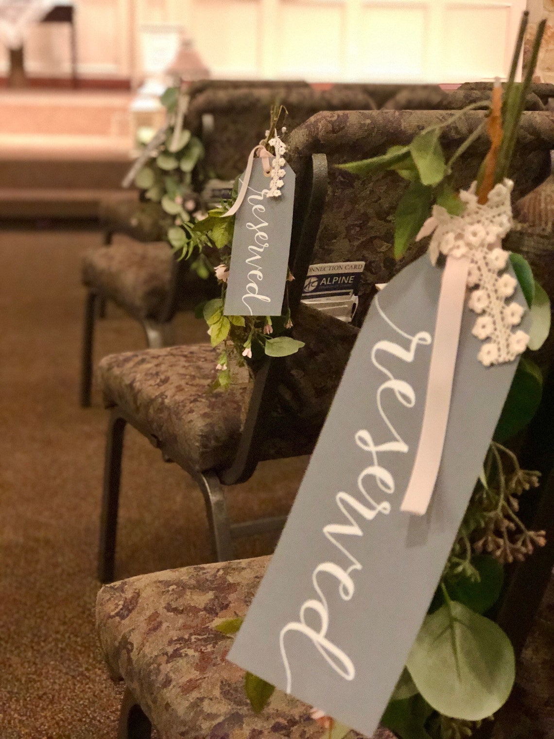 CUSTOM CALLIGRAPHY Cardstock Gift Tags/reserved Seating Tags / - Etsy