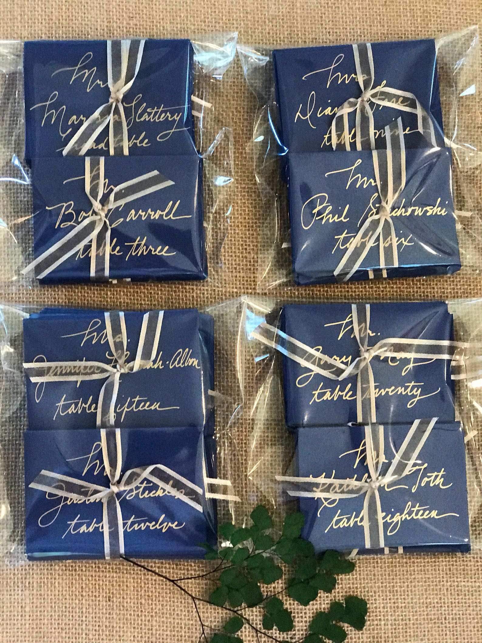 Wedding Place Cards/personalized Handwritten Place Cards/table - Etsy