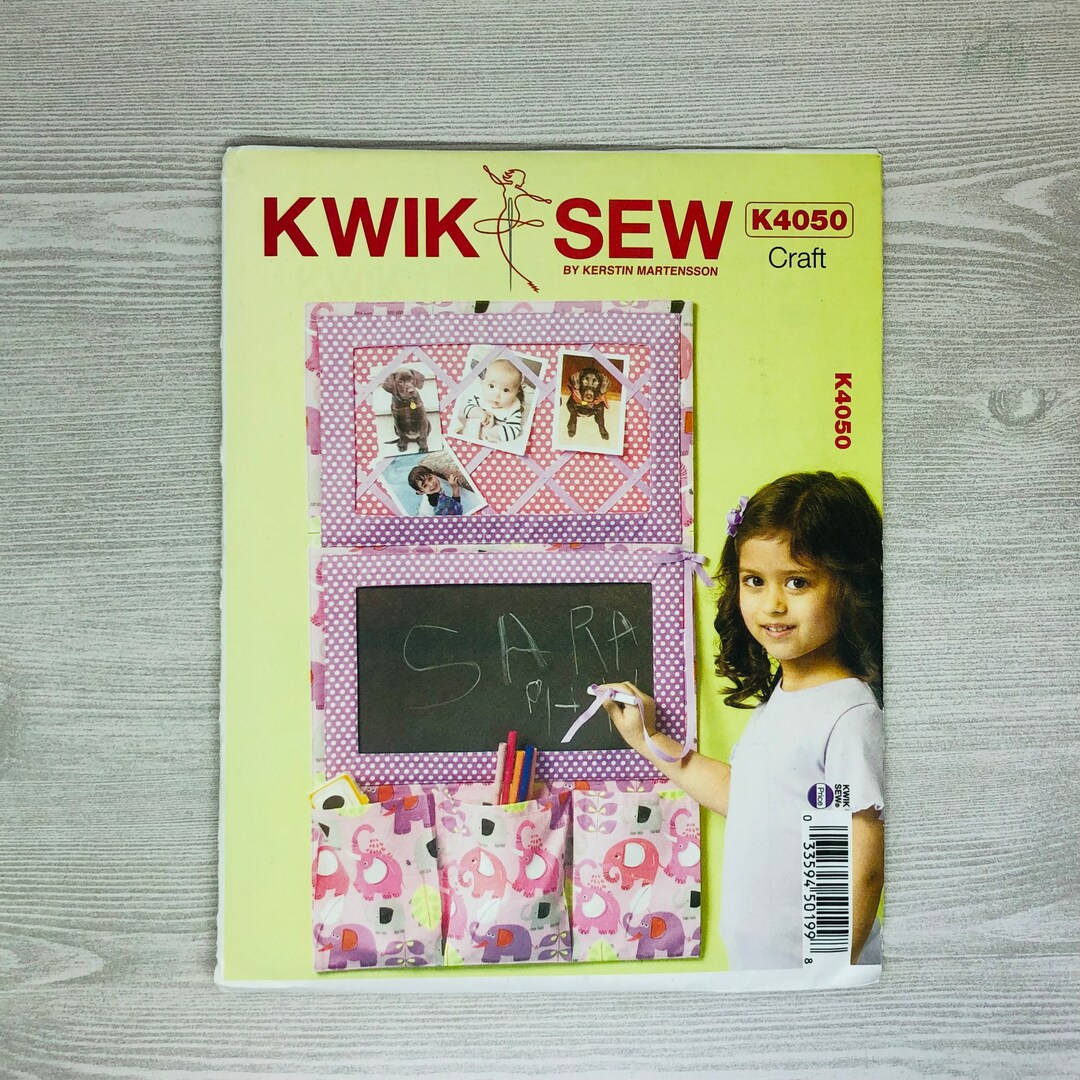Kiwk Sew Craft K4050 Sewing Pattern for Wall Organizer - Etsy