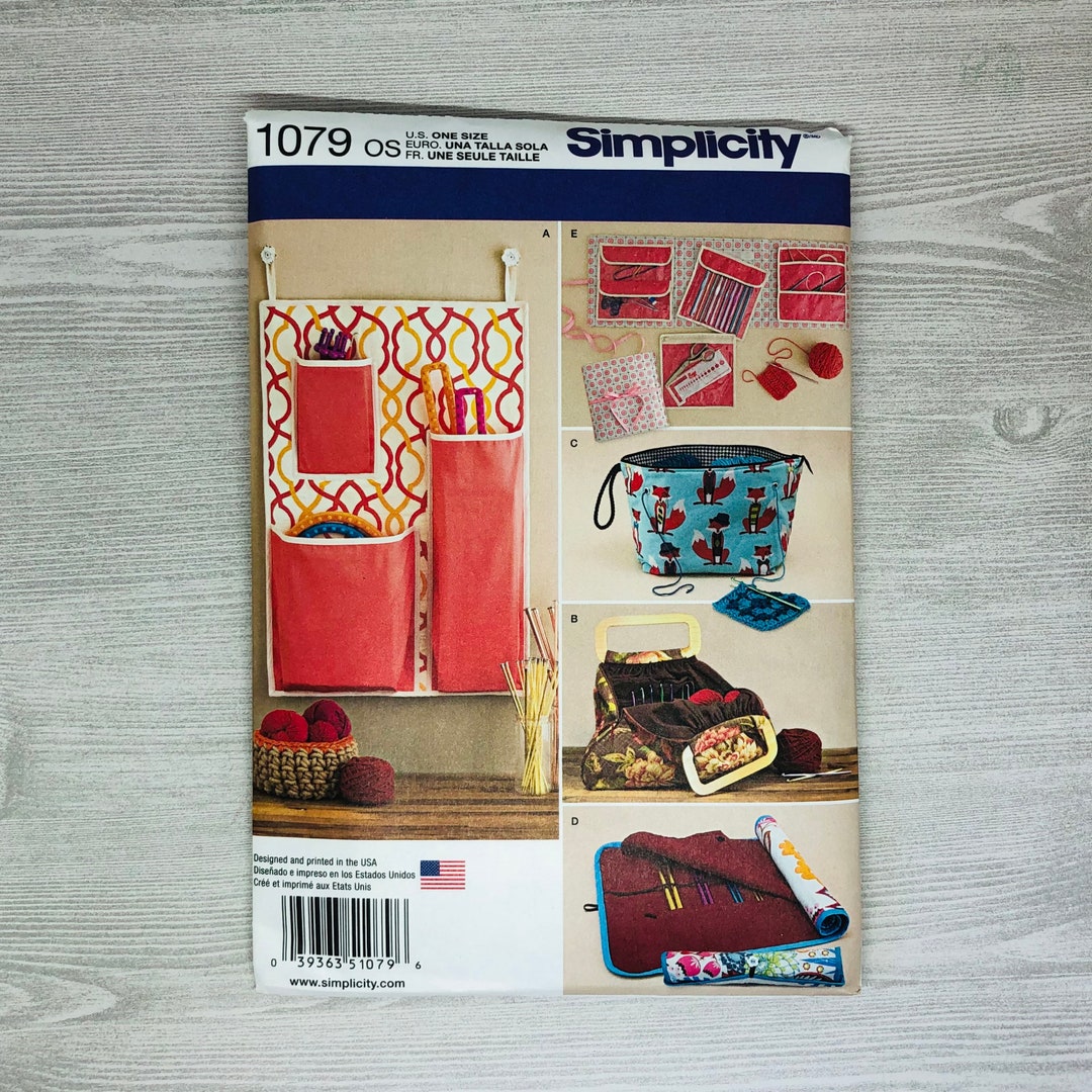 Simplicity 1079 Sewing Pattern for Knit and Crochet Accessories - Etsy