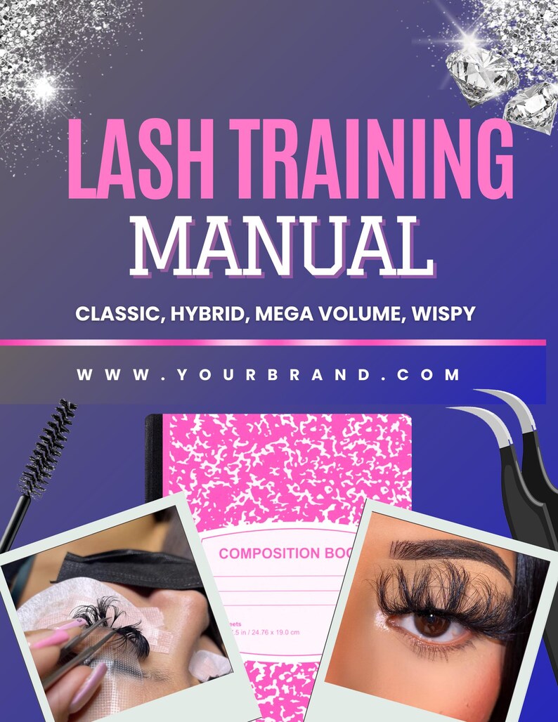 Lash Training Manual | Lash Extension Manual, Lash Course Manual, Lash ...