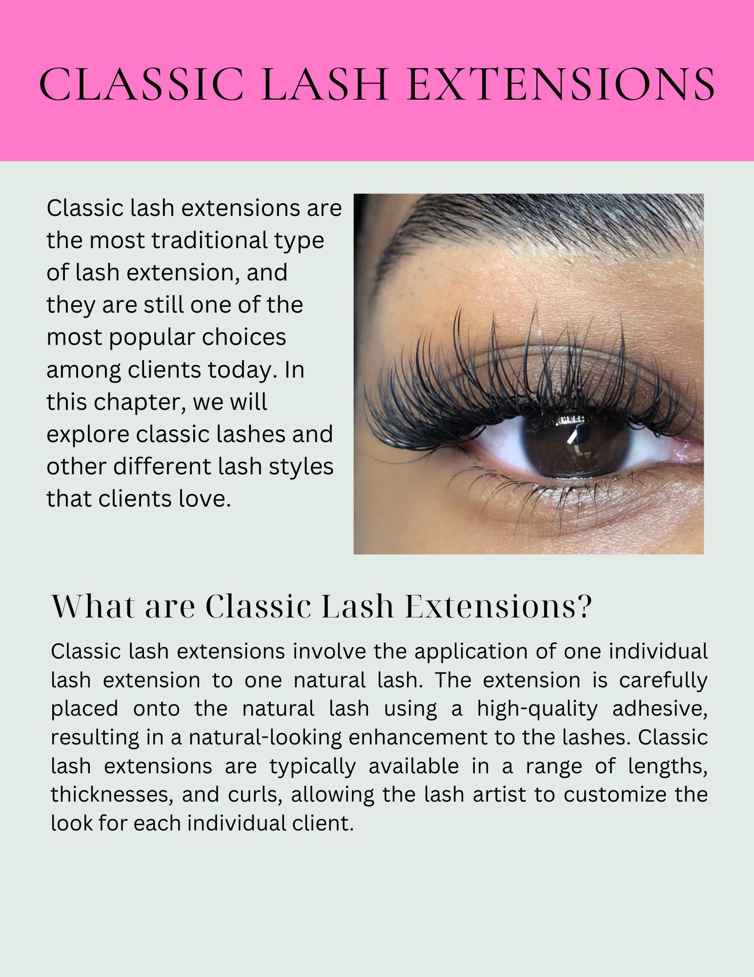Lash Training Manual | Lash Extension Manual, Lash Course Manual, Lash ...