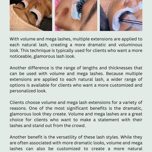 Lash Training Manual | Lash Extension Manual, Lash Course Manual, Lash ...