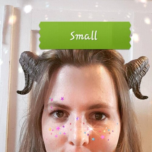 Adult Ram Horns. Ram Horn Headbend. Faun Horns. Cosplay Horns - Etsy