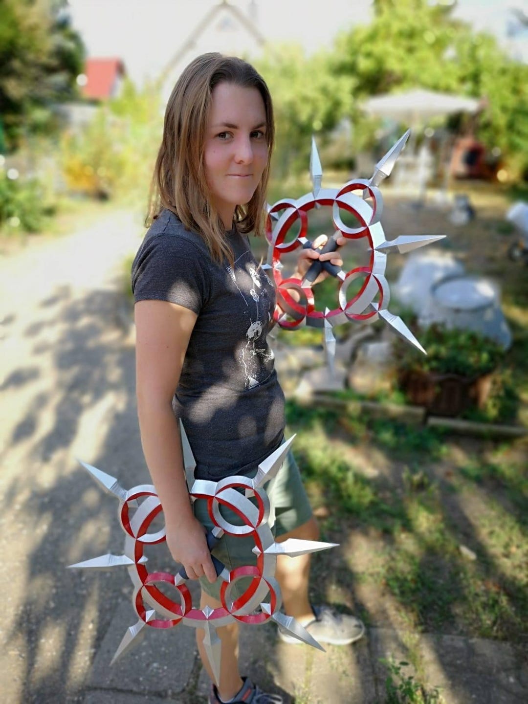 Eternal Flames - Axel Chakram - Kingdom Hearts Cosplay 3D Print - Etsy