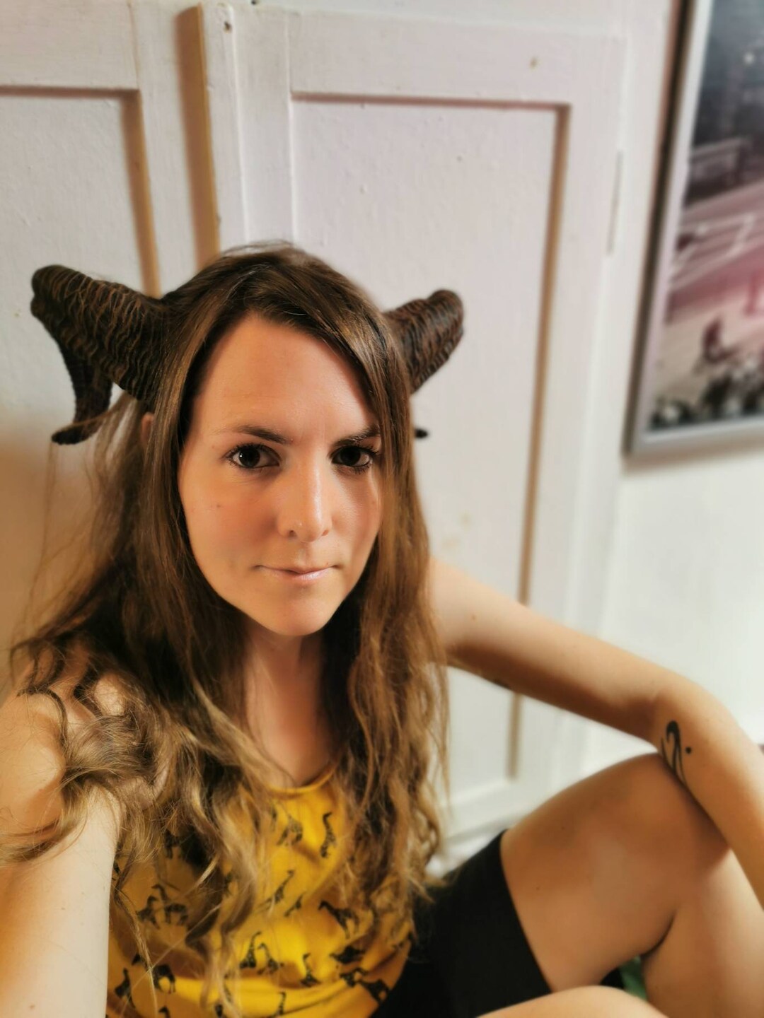 Satyr / Faun Cosplay Horns Medium / Fantasy Horns - Etsy