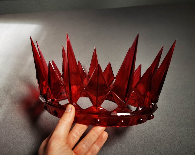 Blood Crown - Cosplay Crown Medieval - Etsy