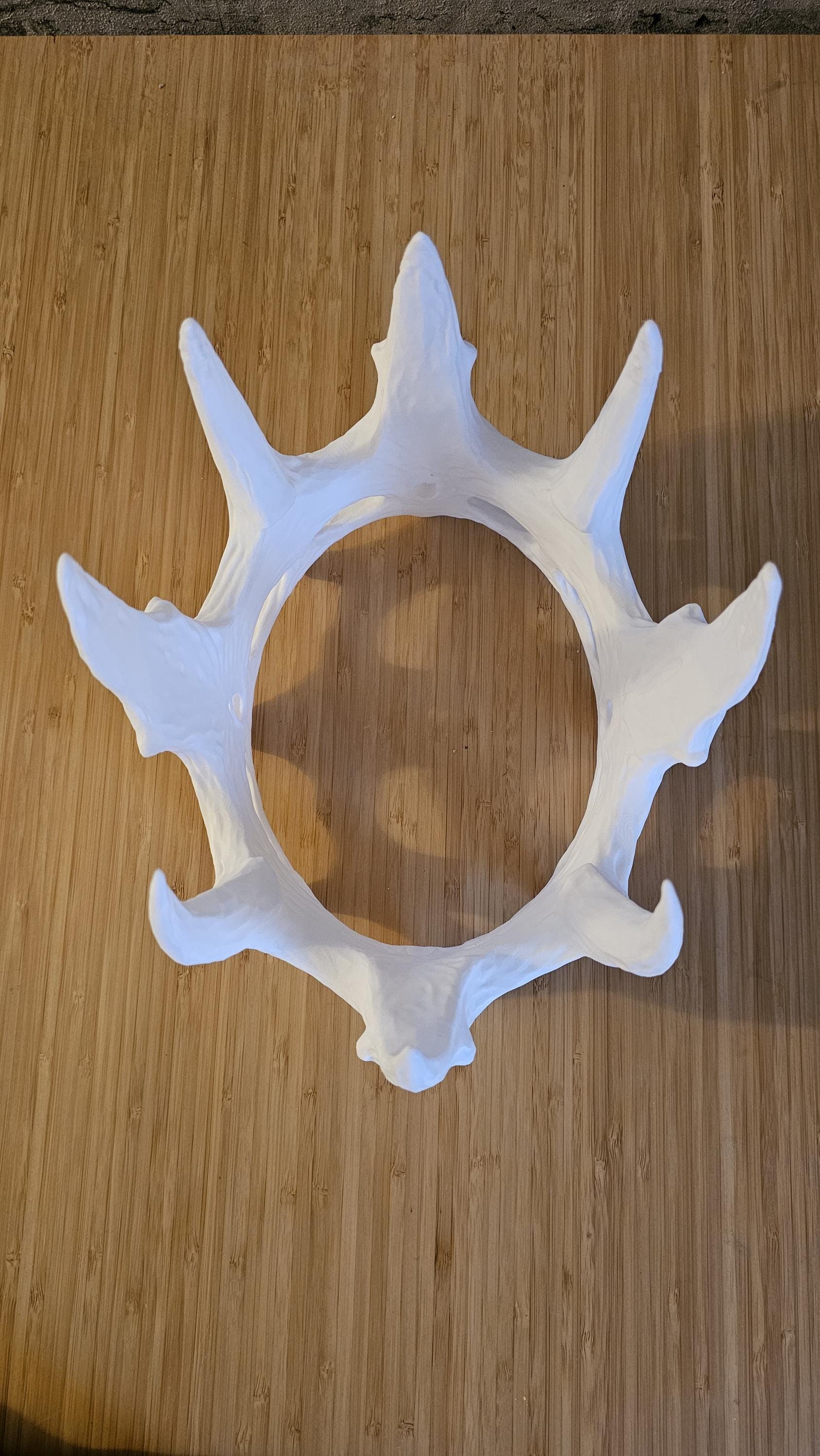 Demonic Bone Crown | Fantasy | LARP & Gothic Headpiece | Dark Lord ...
