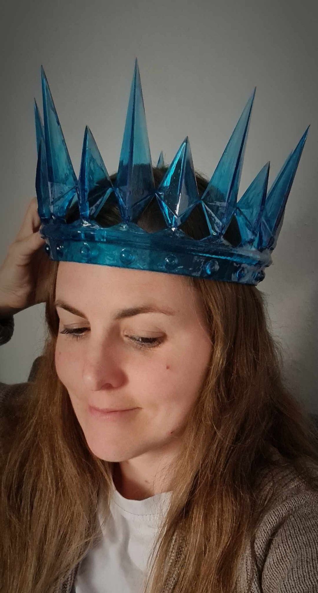 Ice ~ Water Crown - Cosplay Crown Medieval - Etsy
