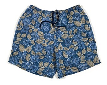 Floral Swim Trunks - Etsy