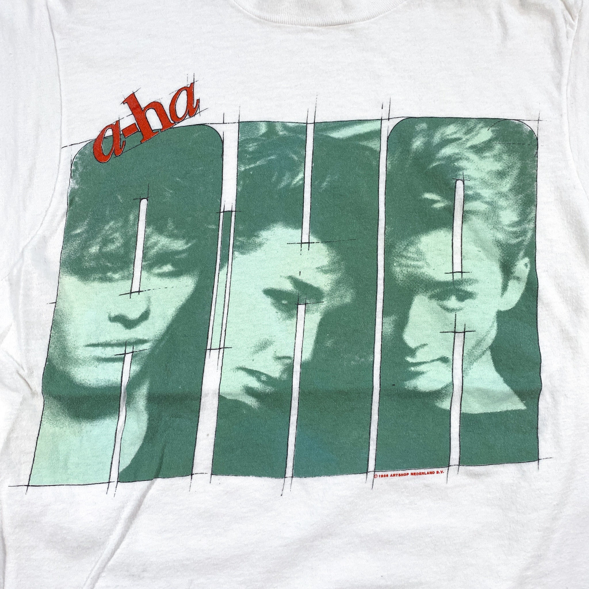 Vintage Aha Band Shirt 80s a-ha tour shirt 1985 a-ha tshirt | Etsy