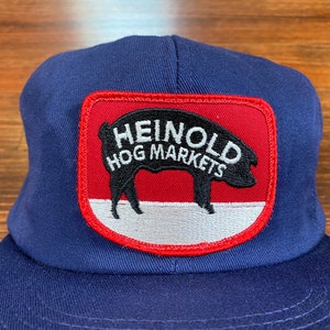 Vintage Heinold Hogs Hat 80s Heinold Hog Market Hat Vintage Heinold ...