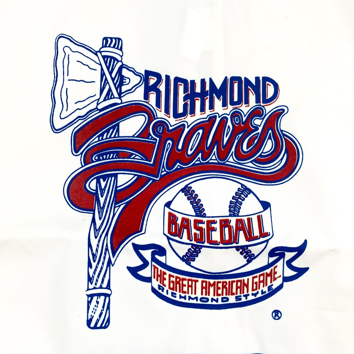Vintage Richmond Braves Bag 90s Richmond Braves Kit Richmond - Etsy
