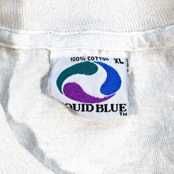 Vintage Rainforest Liquid Blue Shirt 90s liquid blue … - Gem