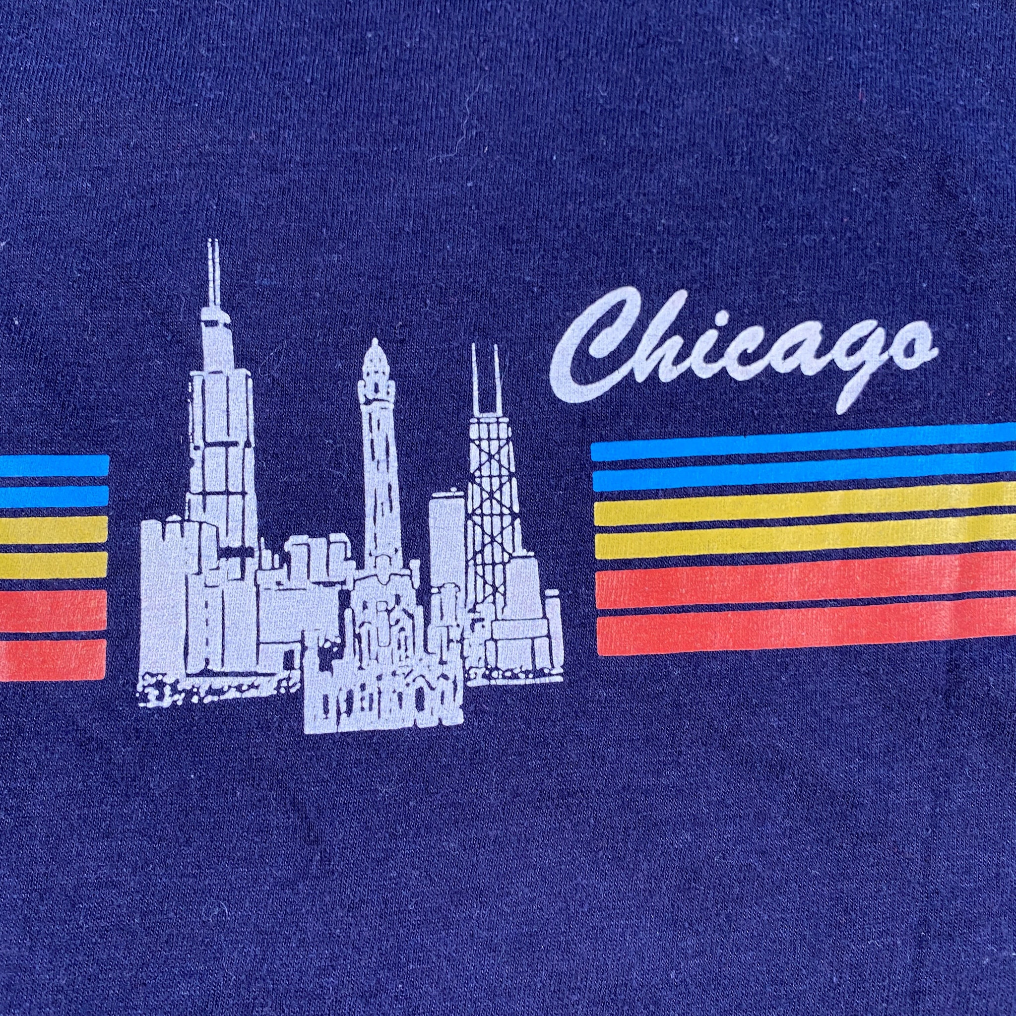 Vintage Chicago Souvenir Shirt 90s Chicago Tshirt Chicago - Etsy