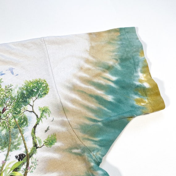 Vintage Rainforest Liquid Blue Shirt 90s liquid blue … - Gem