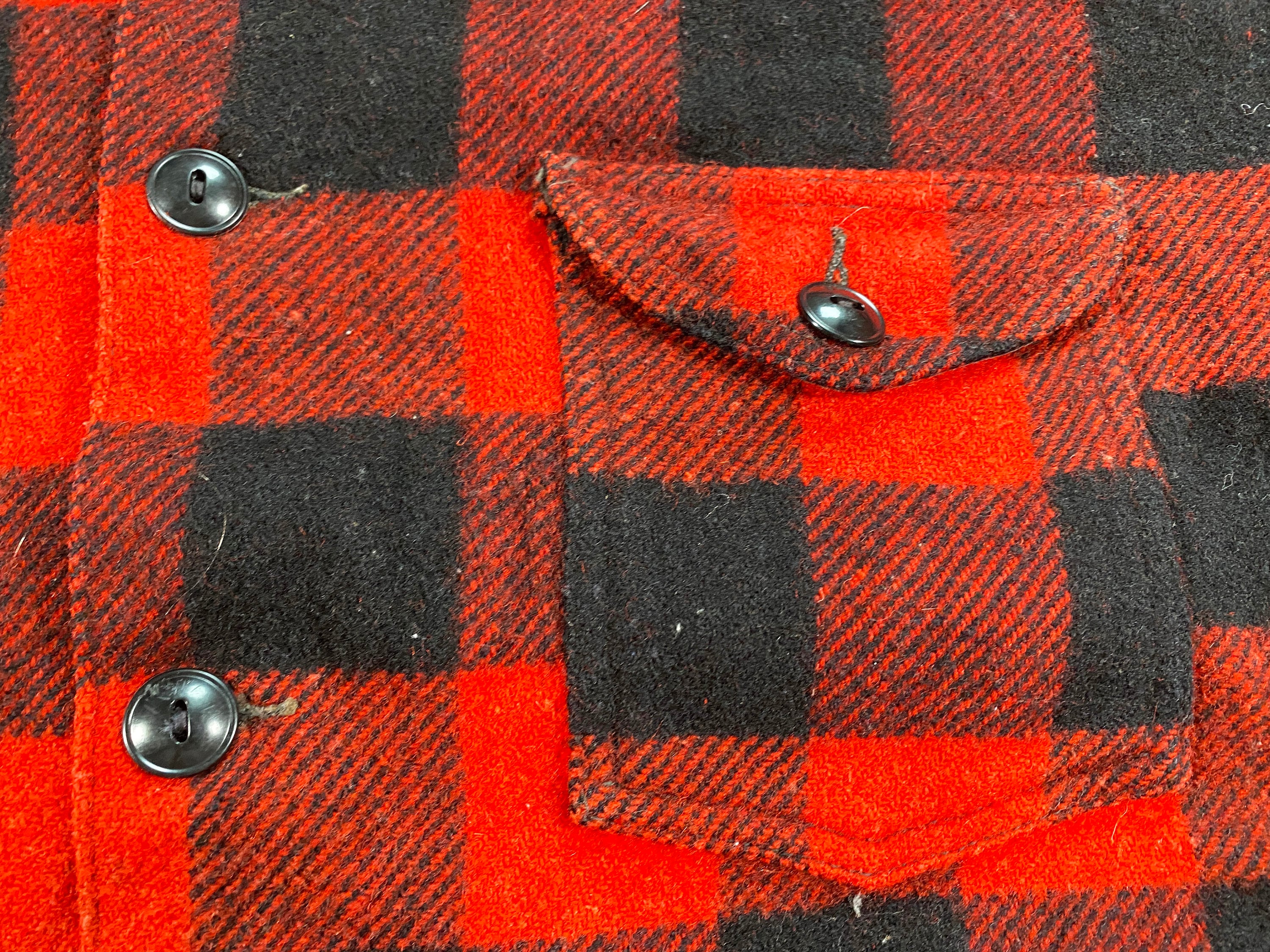 Vintage Johnson Shirt Jacket 70s Johnson Wool Coat Johnson - Etsy